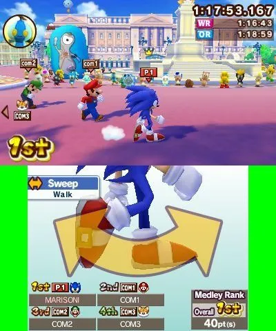 Mario and sonic at the 2012 olympic games 3ds store