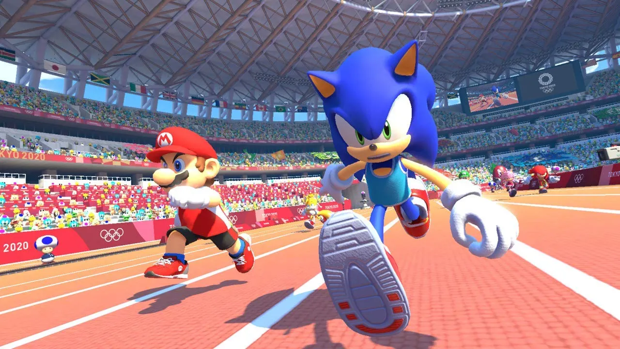 Sonic and mario switch store