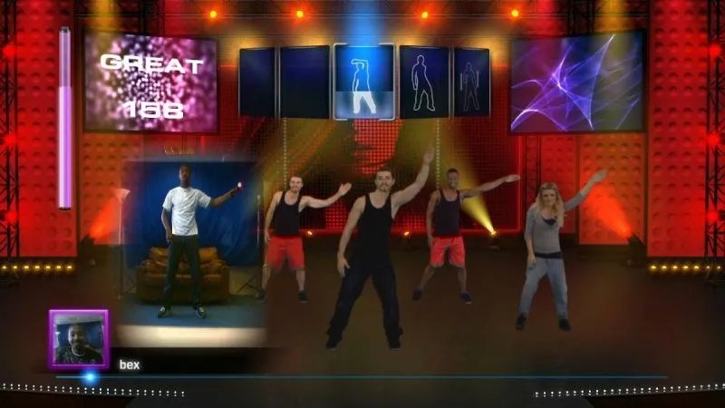 Wii lets dance store