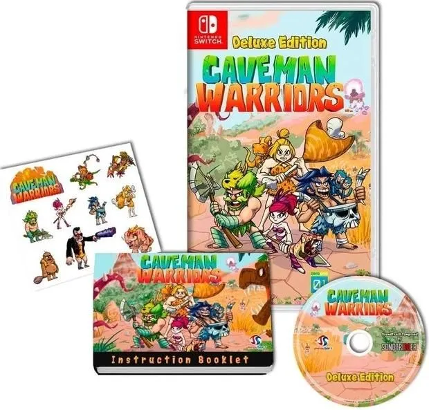 Caveman Warriors Deluxe Edition Switch