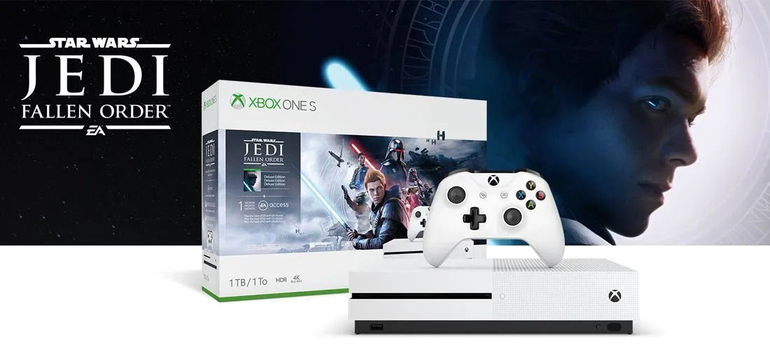 Microsoft Xbox One S 1Tb Rus Star Wars JEDI Fallen Order Deluxe Edition 18 820 1288084 NextGame