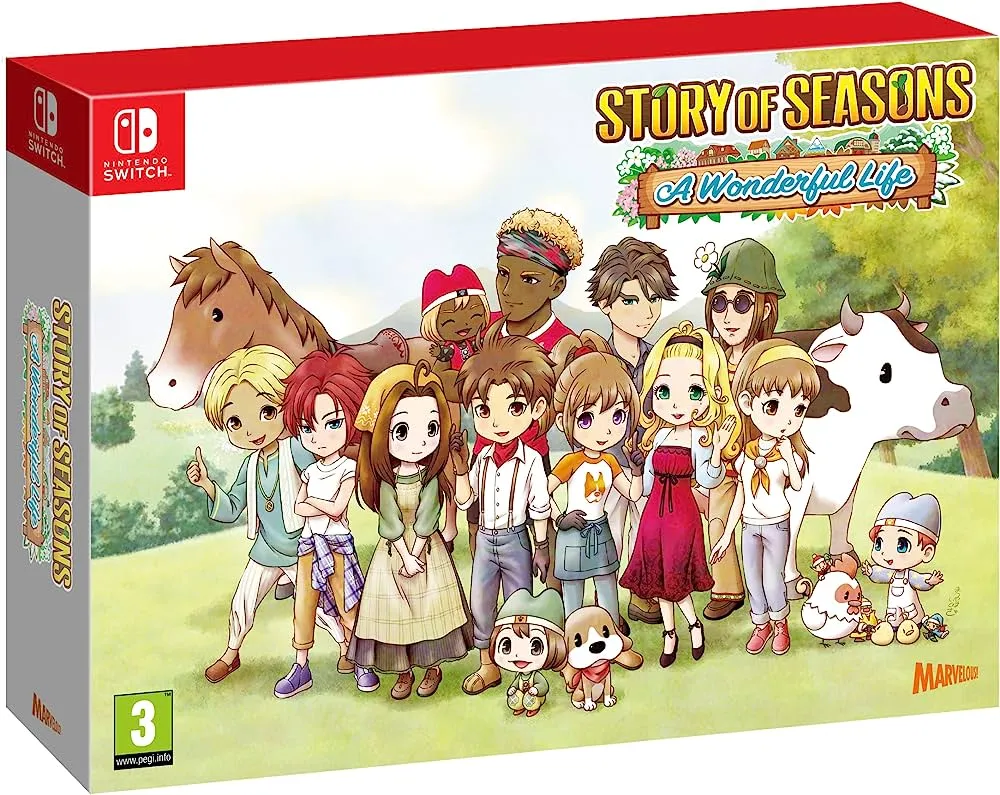 Story of Seasons A Wonderful Life Limited Edition Switch Nintendo Switch NextGame